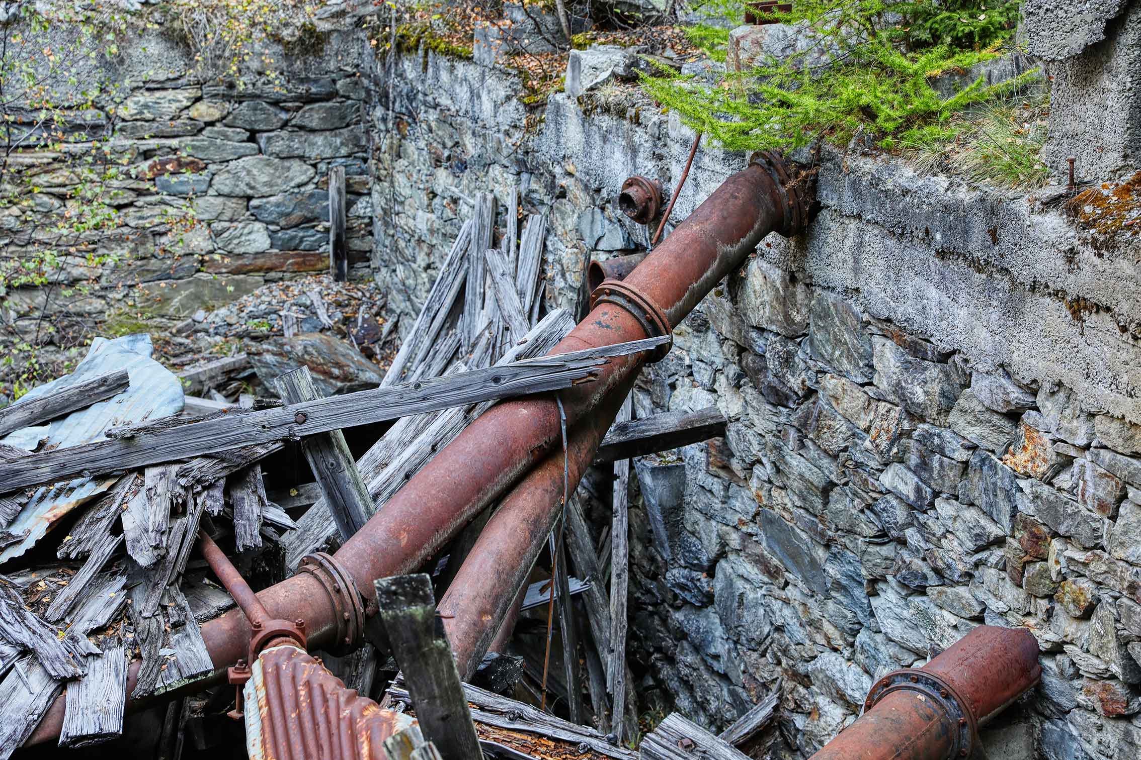 Goppenstein Aufbereitungsanlage ‹ Bergwerkforschung